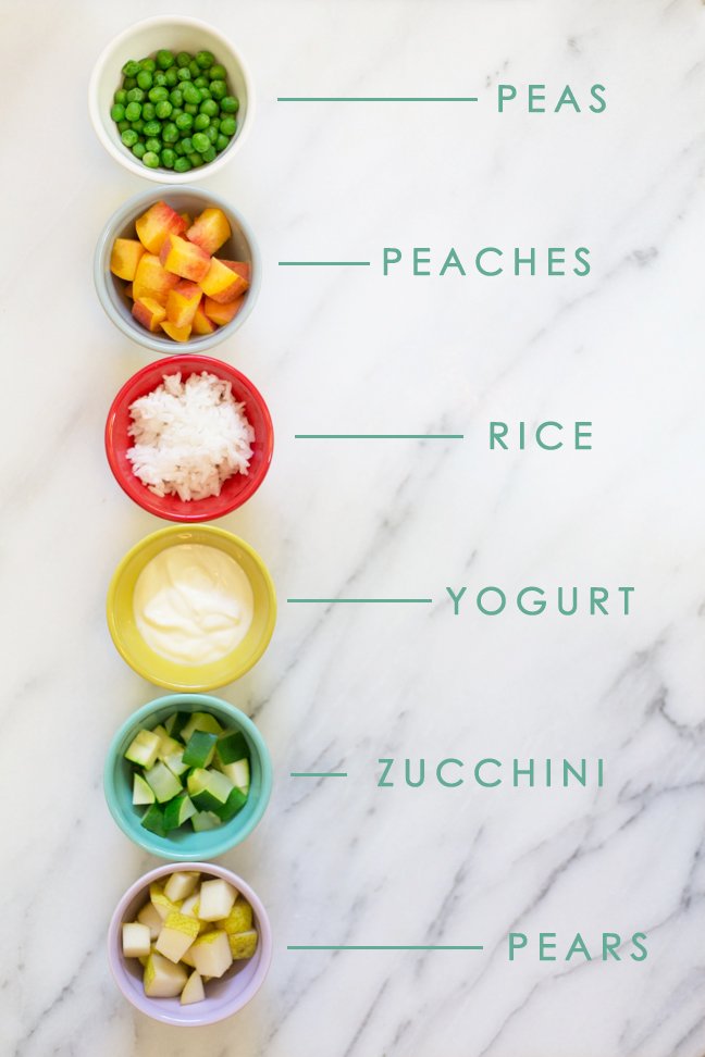 Food Ideas and Recipes for Baby Led Weaning